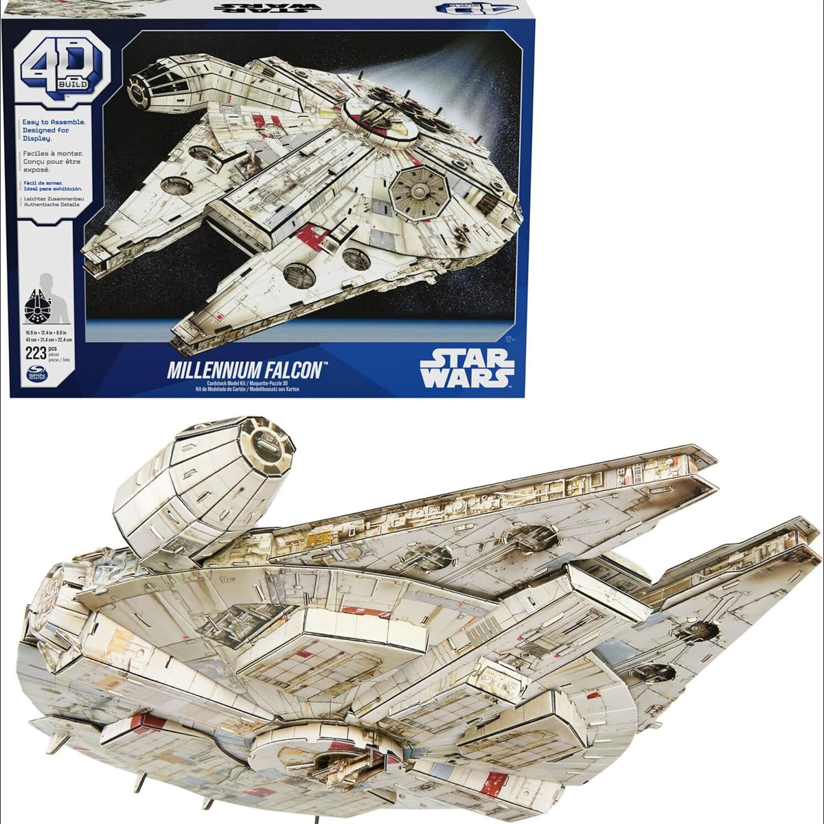 4D Build – Star Wars Millennium Falke. – Bild der Wissenschaft Shop